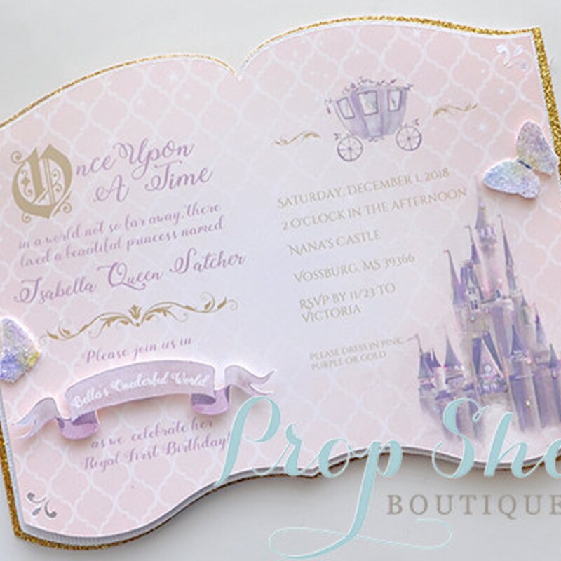 Fairytale Invitation - Etsy