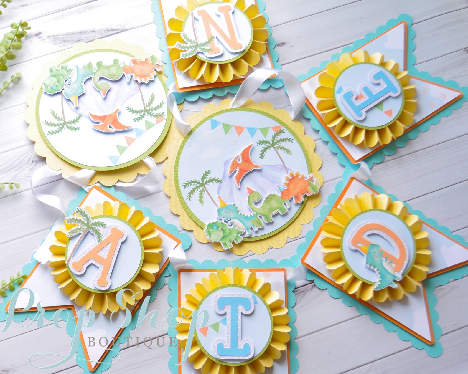 Dinosaur Birthday Banner Dinosaur Birthday Party - Etsy