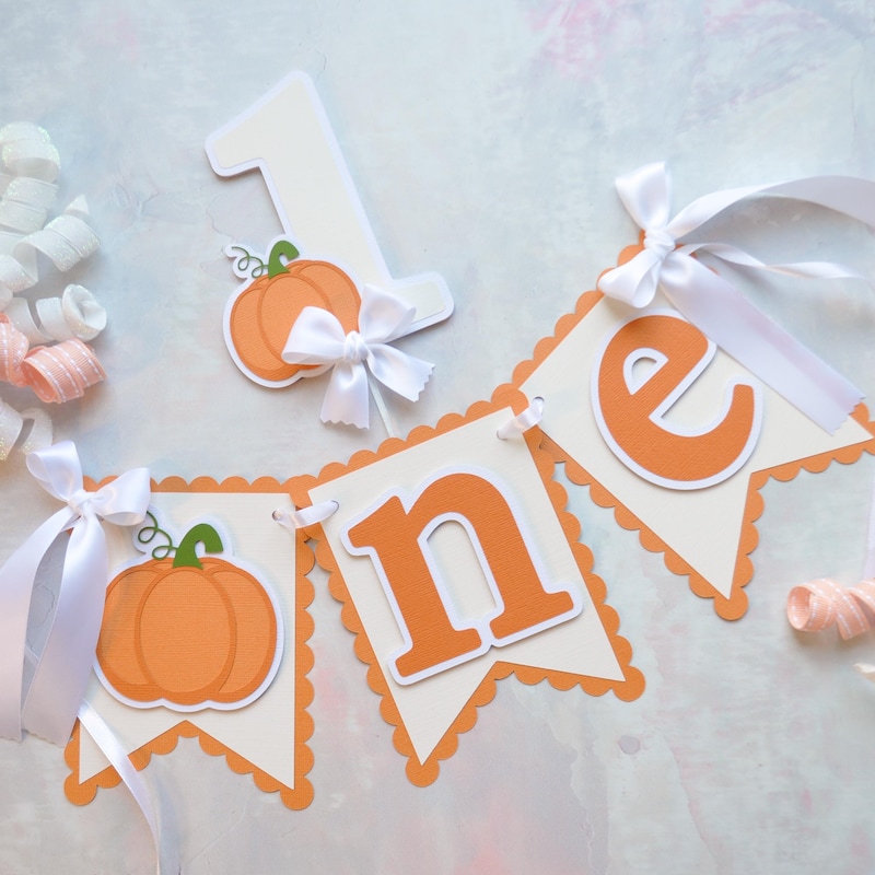 Little Pumpkin Banner - Etsy