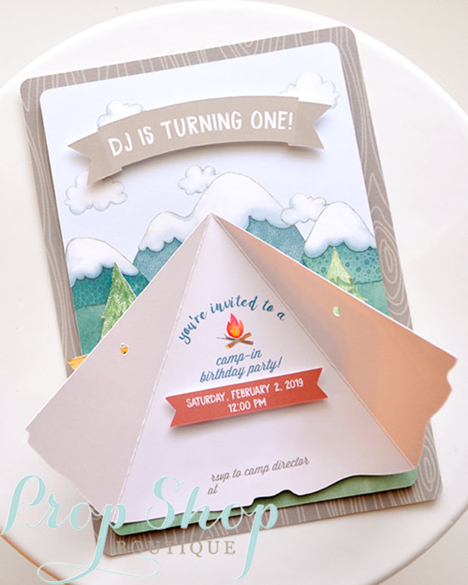 Camping Invitation Camping Invite Camping Party Invitation - Etsy
