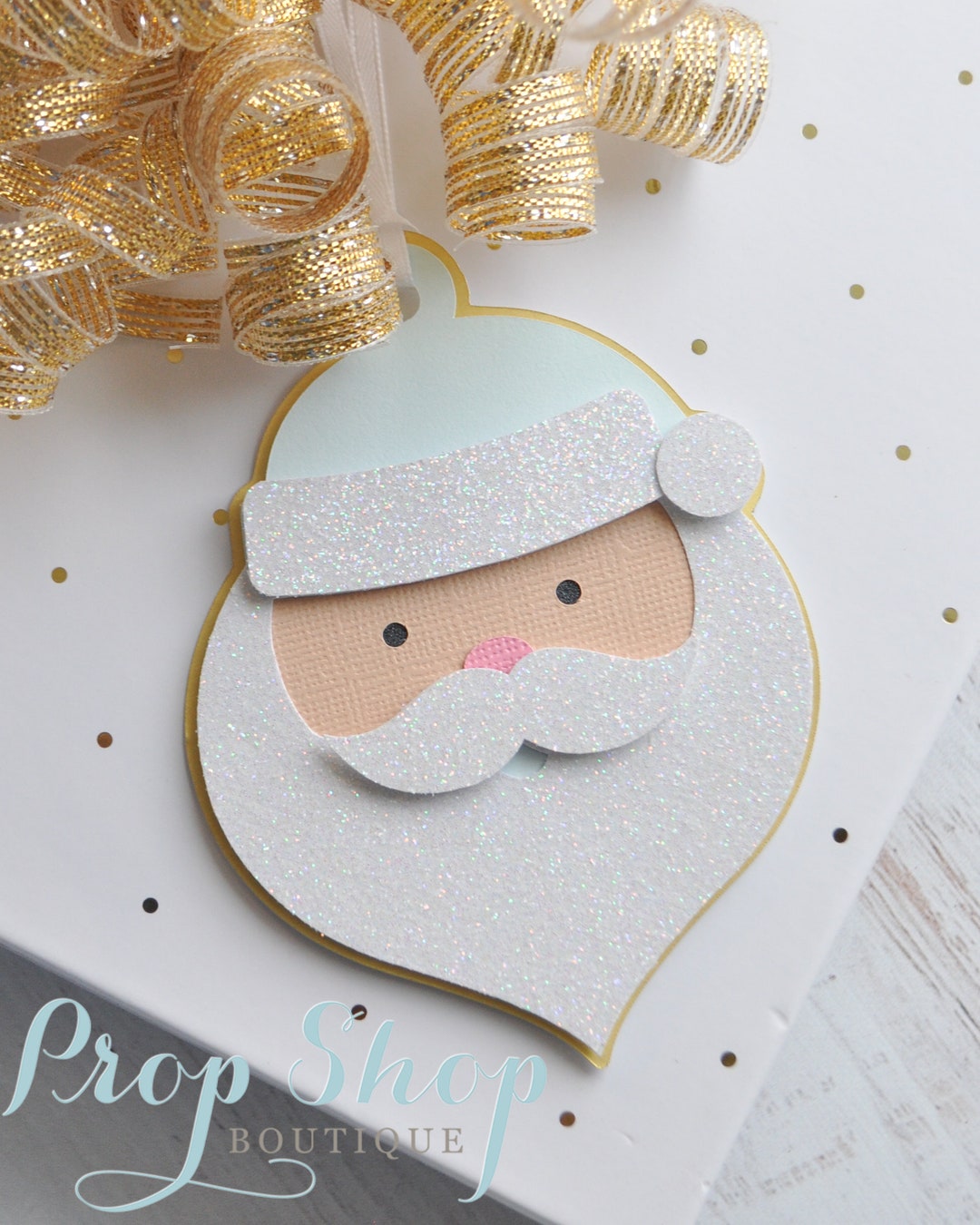 Santa Christmas Gift Tags, Santa Tag, Santa Gift Tag, Christmas Gift ...