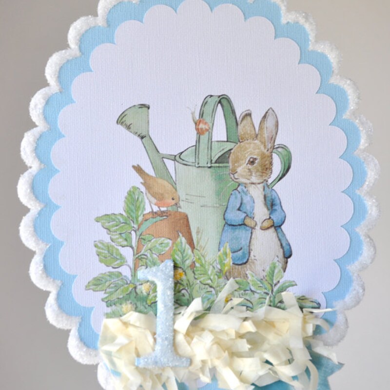 Rabbit Centerpiece - Etsy