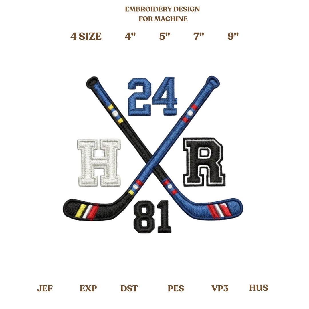 Embroidery File Team Hollanov, LGBT Hockey Romance, Movie Inspired ...