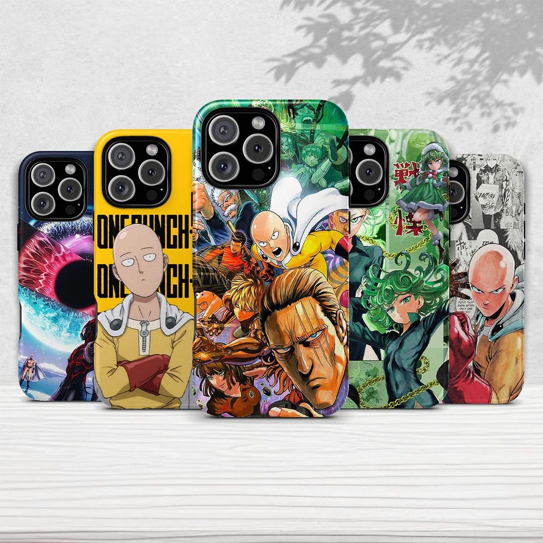 Anime OPM Manga One Punch Japan Tough Shell Phone Case for iPhone 11 12 ...