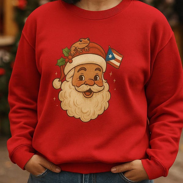 Puerto Rican Santa Claus - Etsy