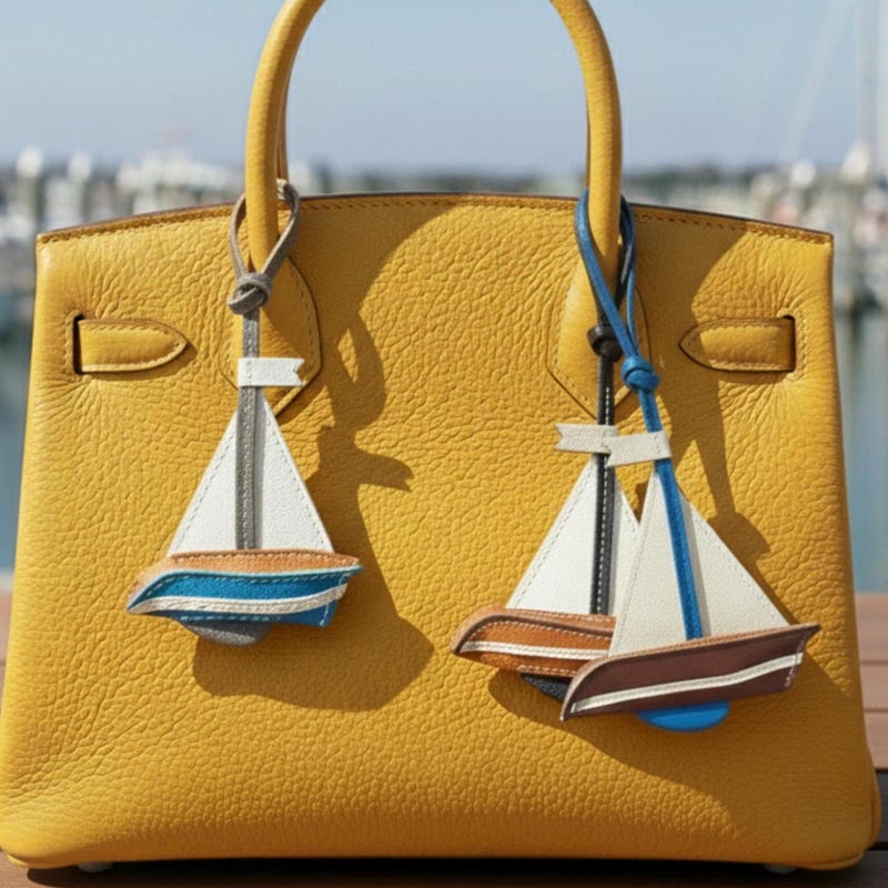 Light Blue Purse Charms - Etsy UK