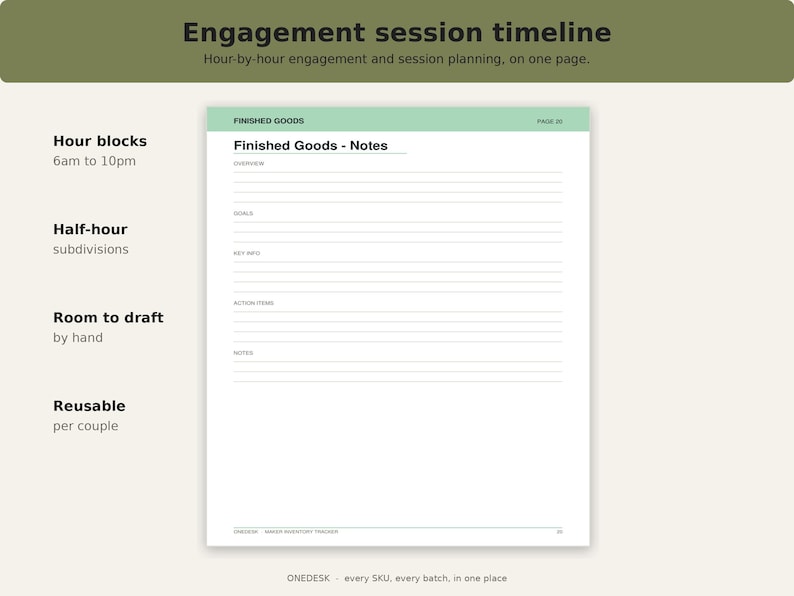 Maker Inventory Tracker Notion Template | Finished Goods Raw Materials ...