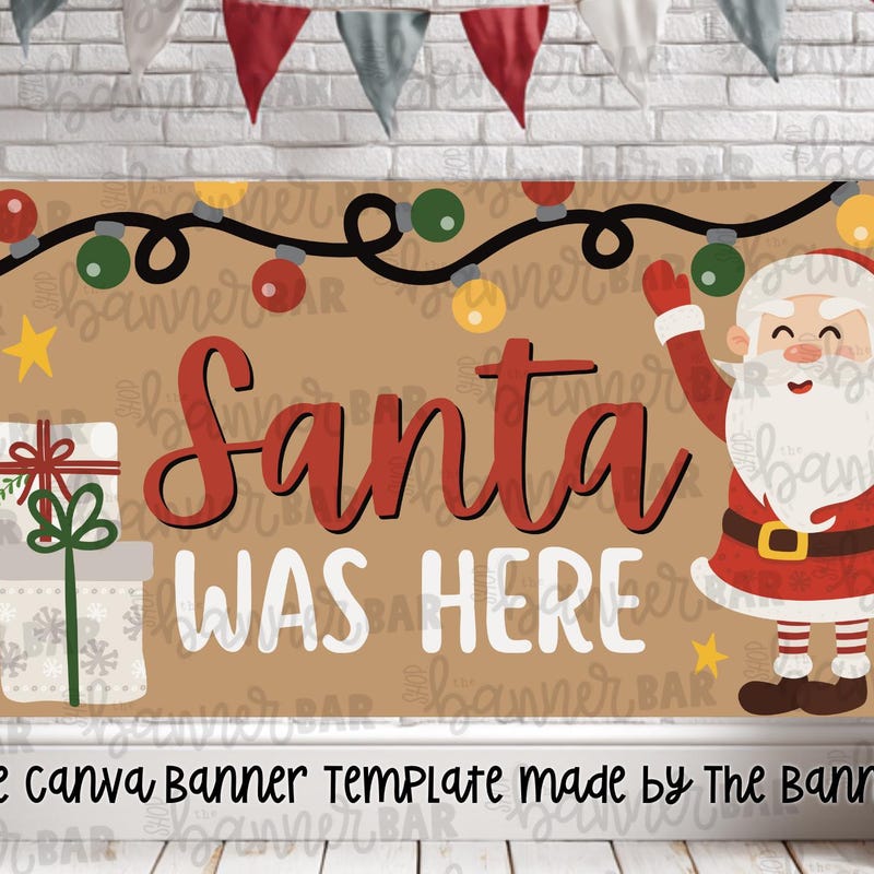 Santa Paint Template - Etsy