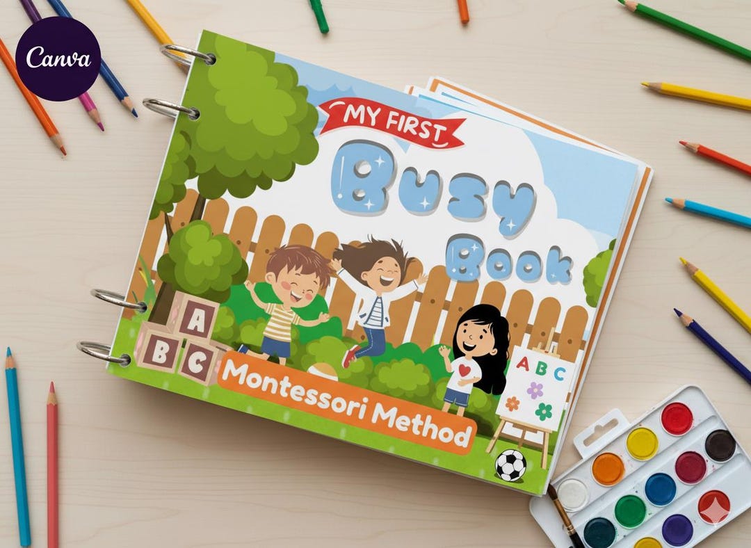 Kids Busy Book/ Preschool Letter Workbook/montessori - Etsy