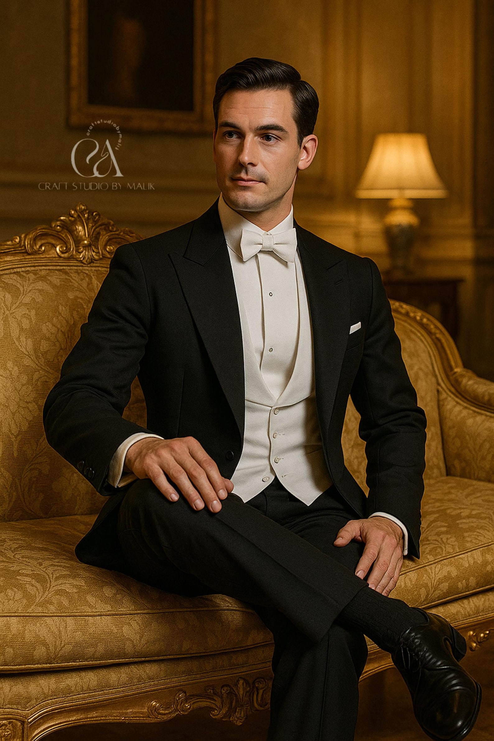 Men's Tailcoat Tuxedo, Black Regency Ballroom Coat - Etsy