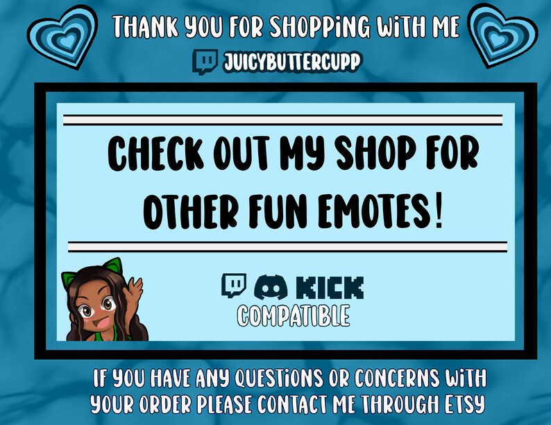 Wave "hi" Emote || Emote for Twitch, Discord, and Kick - Etsy Canada