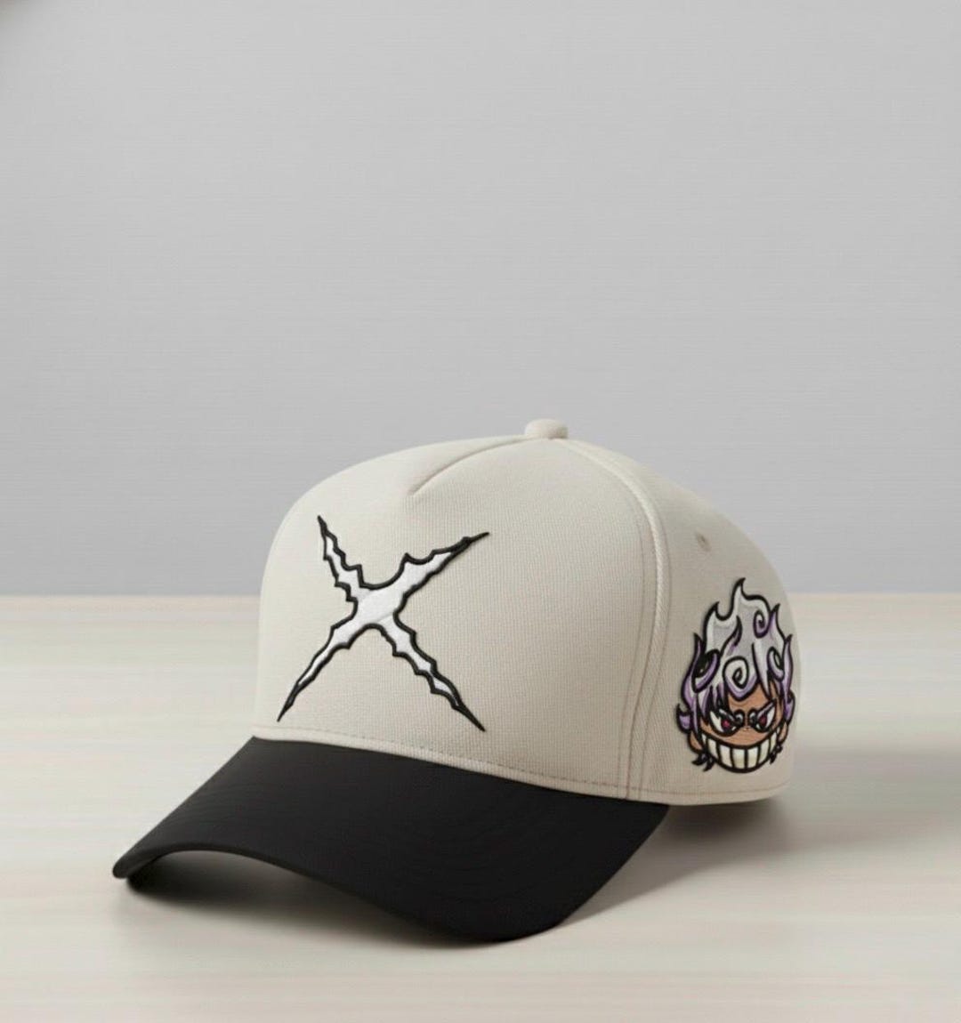 Anime Hat Monkey D. Luffy One Piece Custom Hat Embroidered Snapback Cap ...