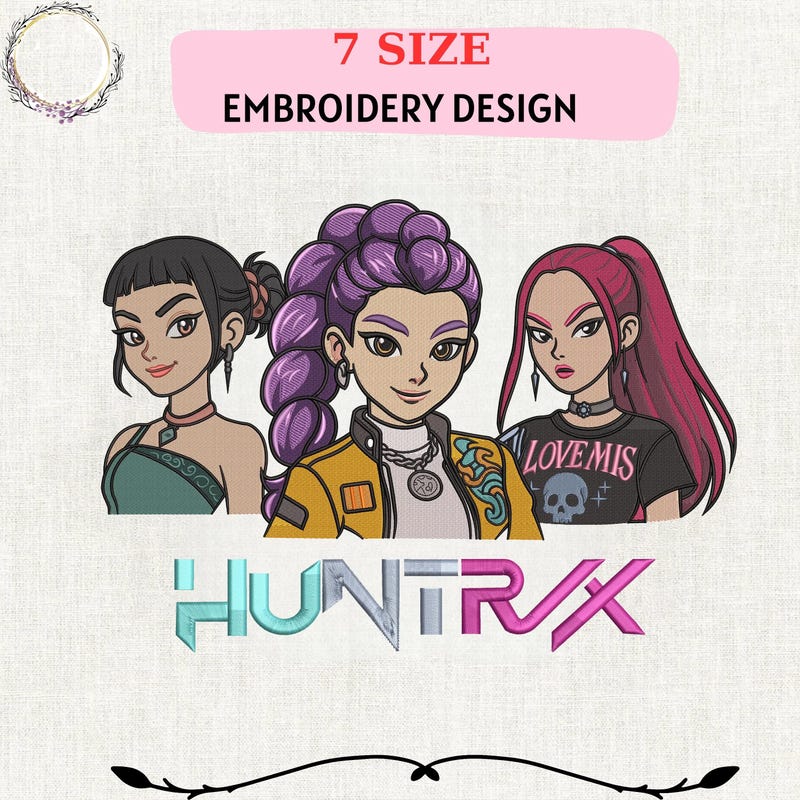 Huntrix Logo - Etsy