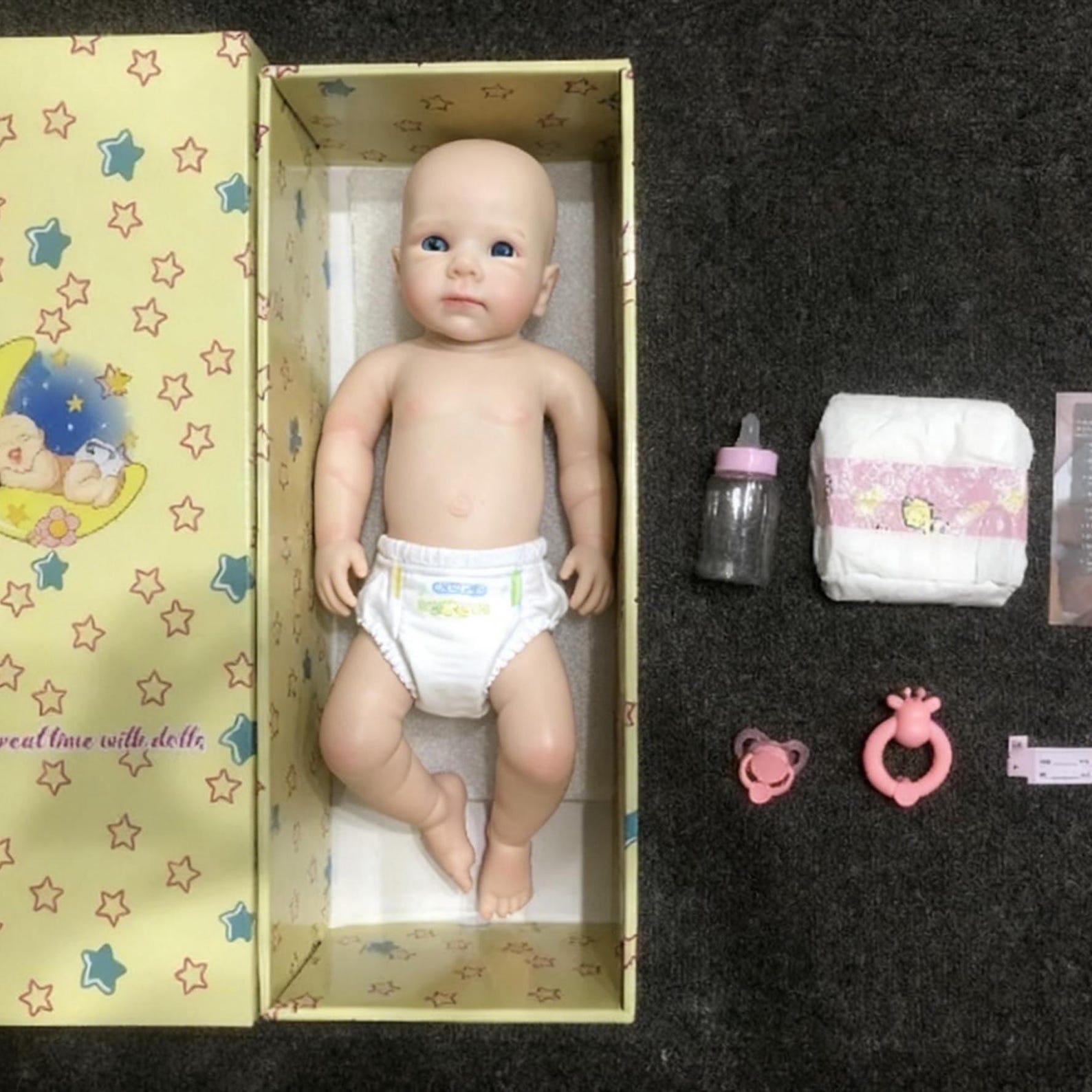 Silicone Reborn Baby Dolls, Soft Realist Art Dolls, 6"-18" Girl or Boy ...