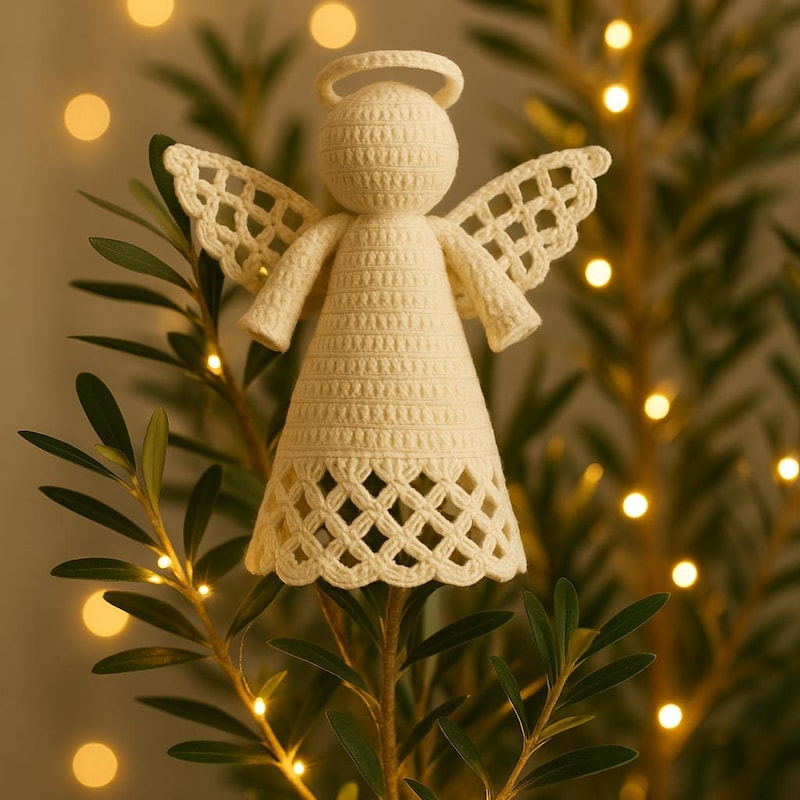 Crochet Angel Topper - Etsy