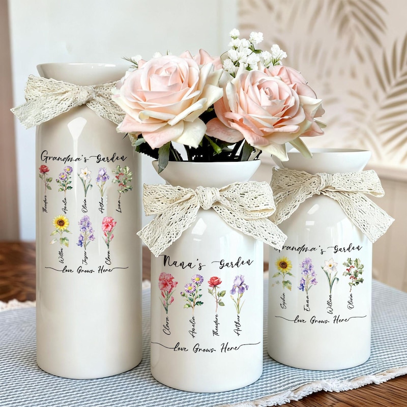 Personalized Vase - Etsy