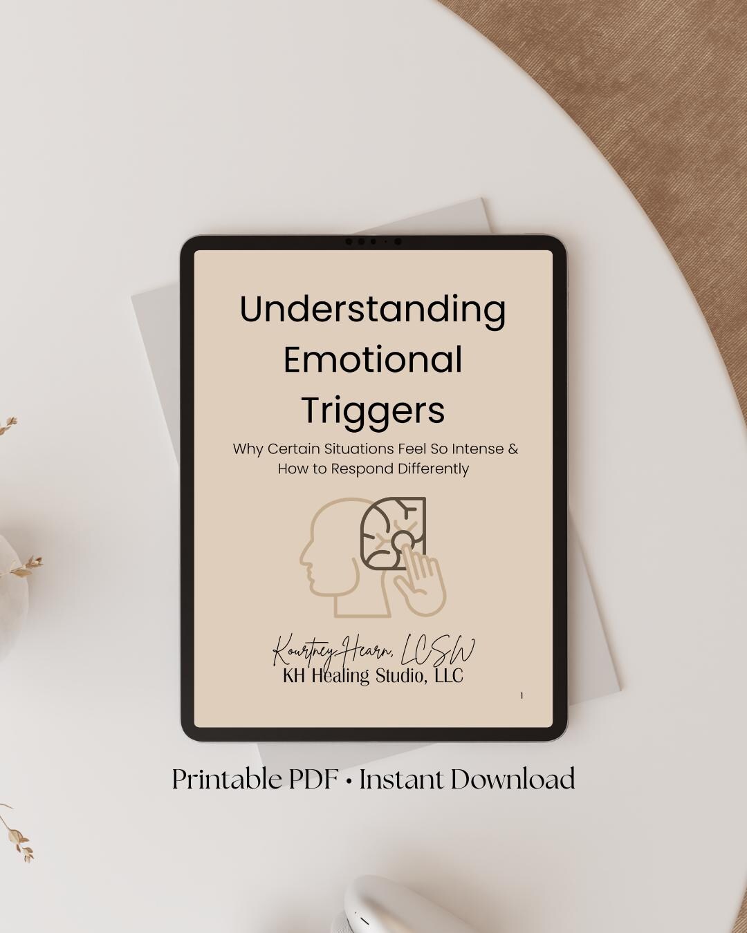 Emotional Triggers Workbook | Therapist Guided, Self-compassion ...