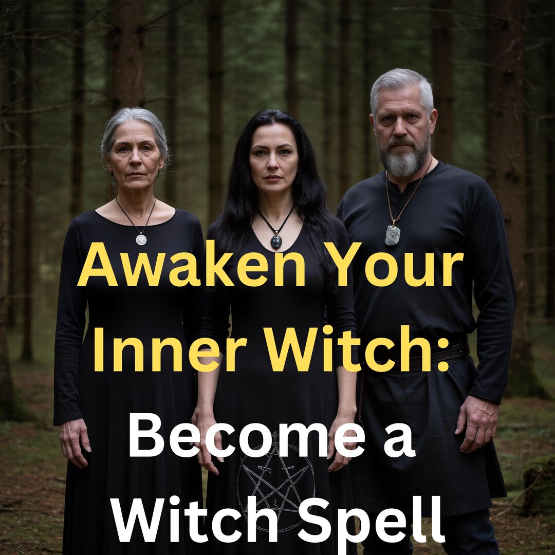 Awaken Your Inner Witch: Become a Witch Spell - Etsy