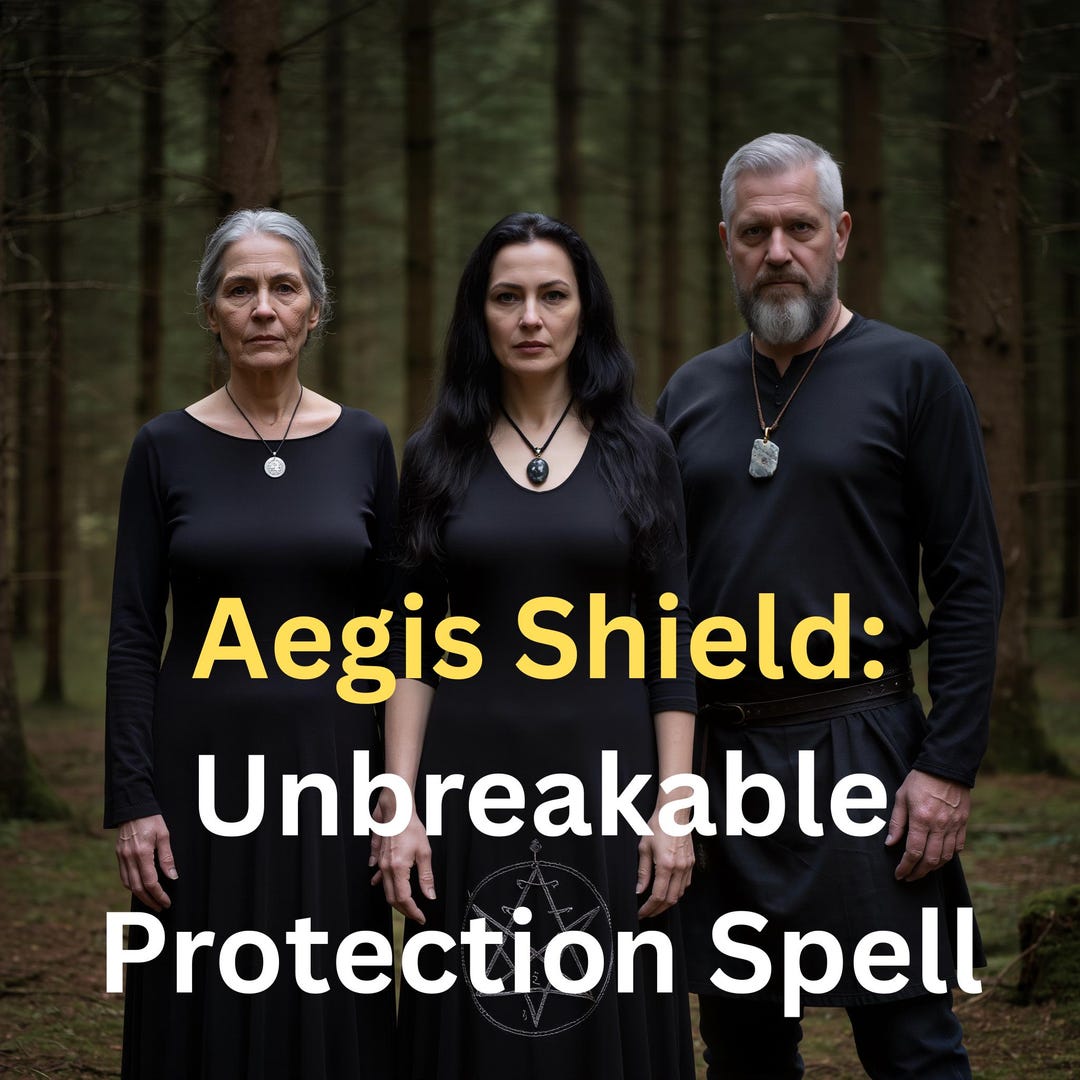 Aegis Shield: Unbreakable Protection Spell - Etsy