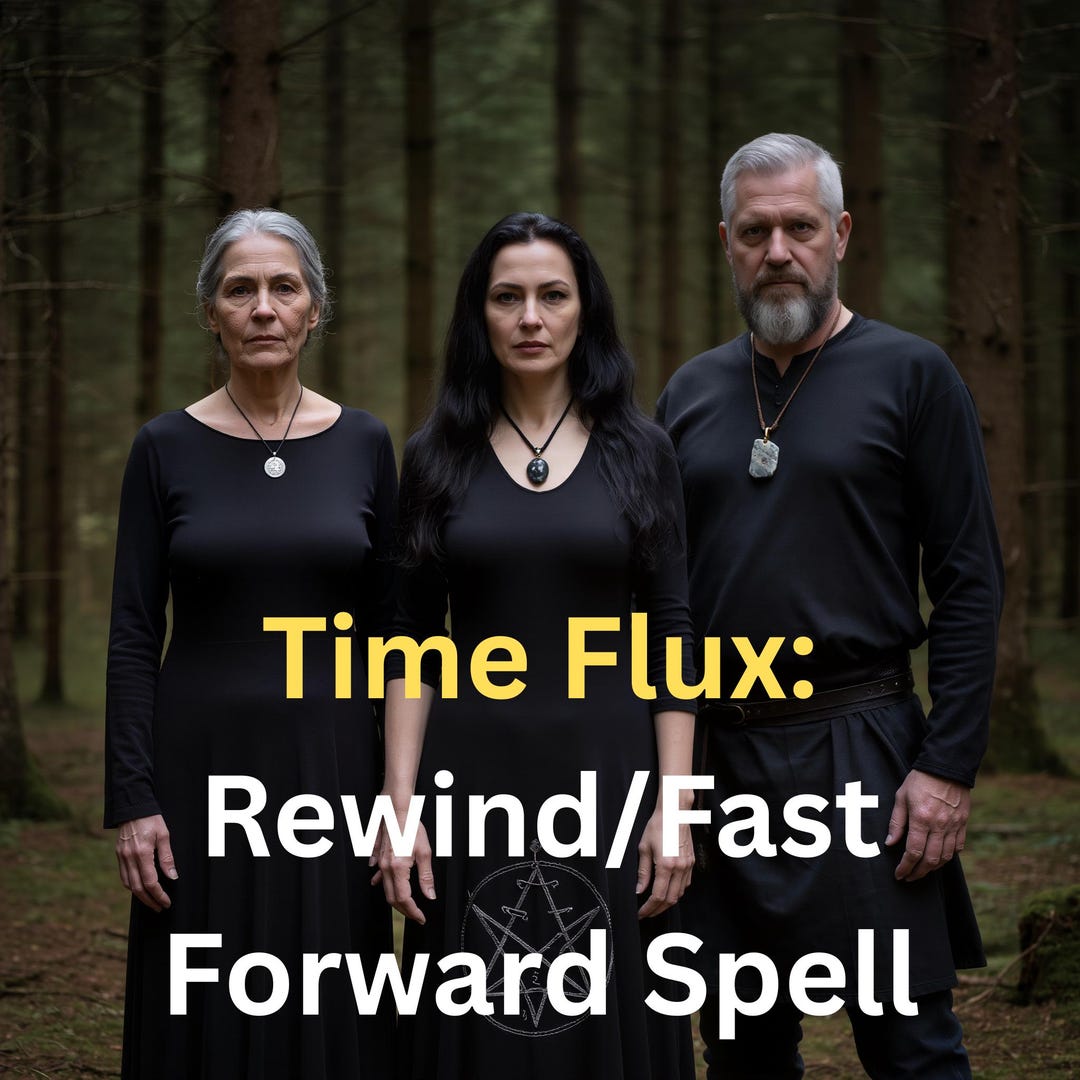 Time Flux: Rewind/fast Forward Spell - Etsy