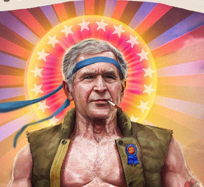 Poster - George Dubya Bush: Officially Not the Worst - Epic American ...