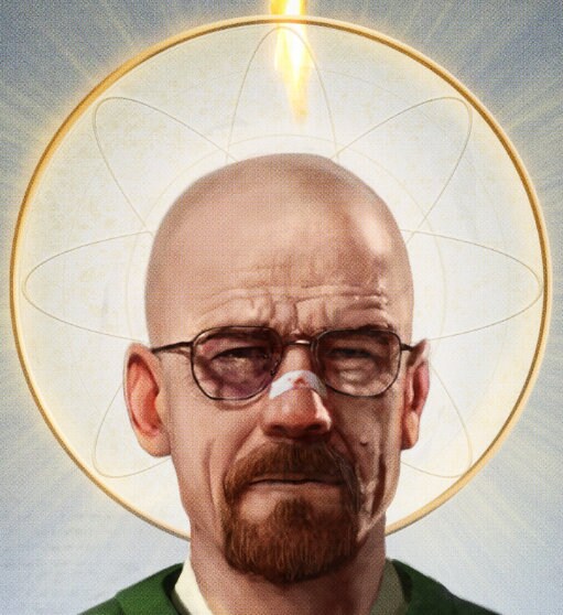 Poster Saint Walter White Epic Pop Culture Art by Jason Heuser ...