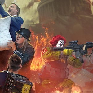 Poster - the Escalation of the Donald - Epic American President Art by ...