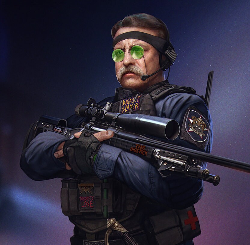 Poster Teddy Roosevelt: the Operator Epic American - Etsy