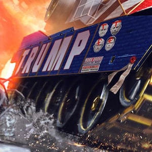 Poster - Donald the Undefeatable (trump Tank 2) - Epic American ...