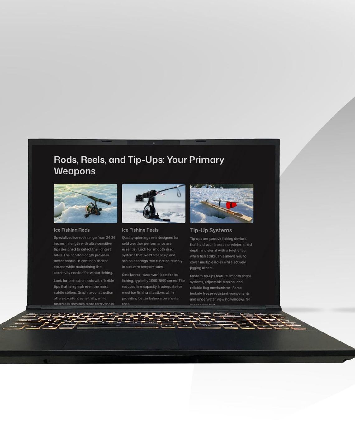 The Ultimate Guide to Ice Fishing Ebook - Etsy