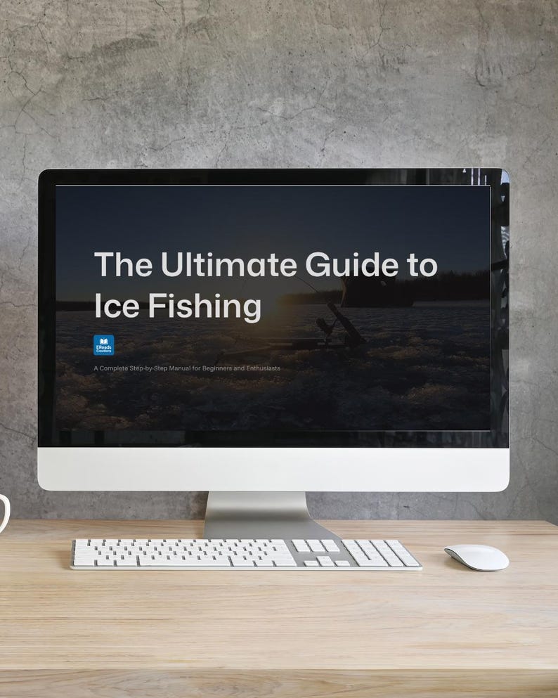 The Ultimate Guide to Ice Fishing Ebook - Etsy