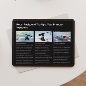The Ultimate Guide to Ice Fishing Ebook - Etsy