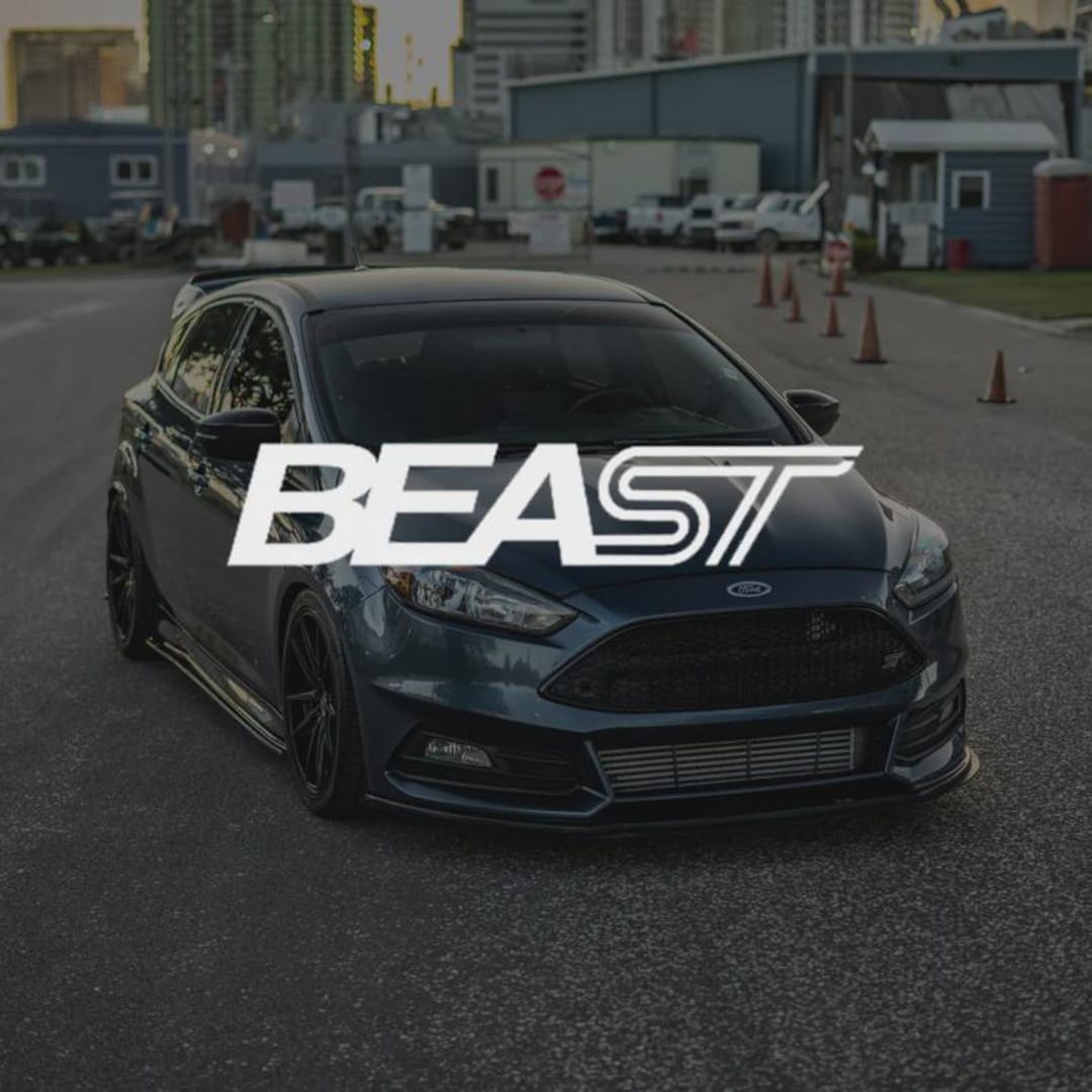Beast Mode Decal – Ford Focus ST / Explorer ST Aggressive Sticker - Etsy