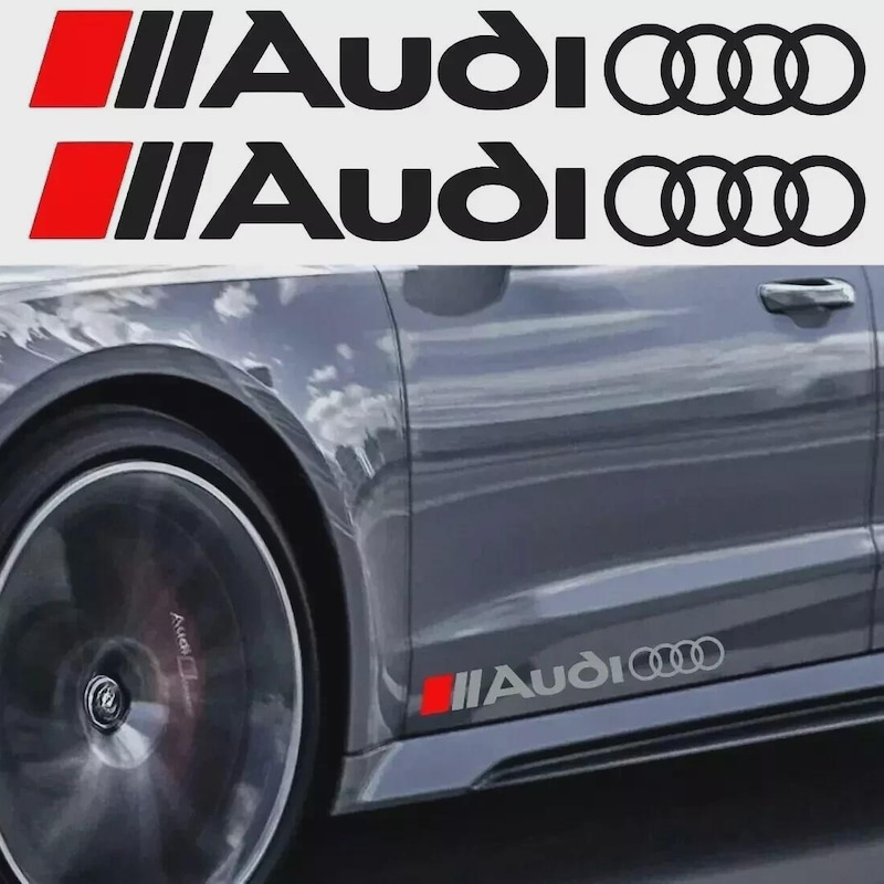 Audi Side Skirt Stickers - Etsy