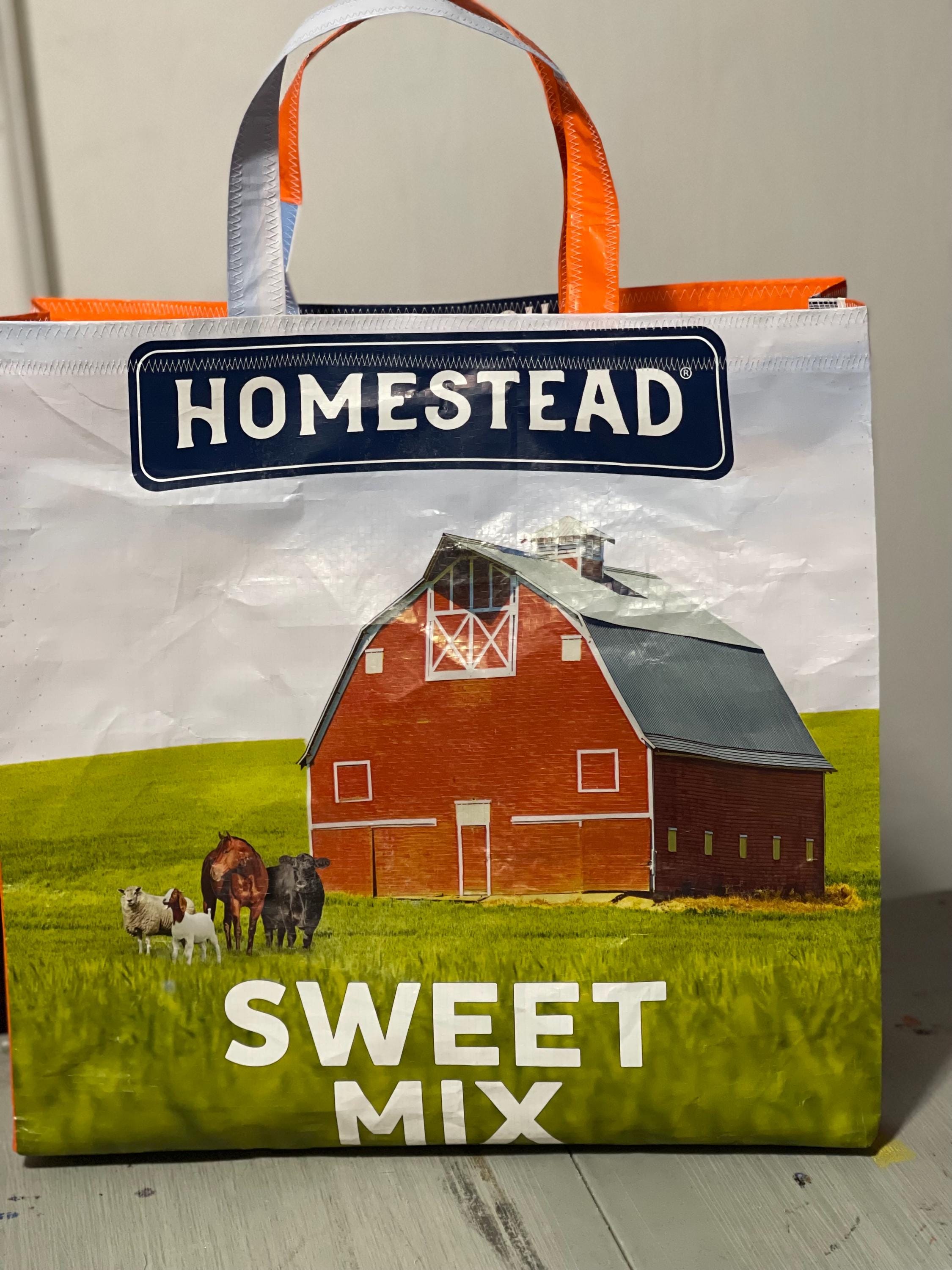 Upcycled Feed Bag Totes Handmade Waterproof Eco Bags From Our Colorado ...