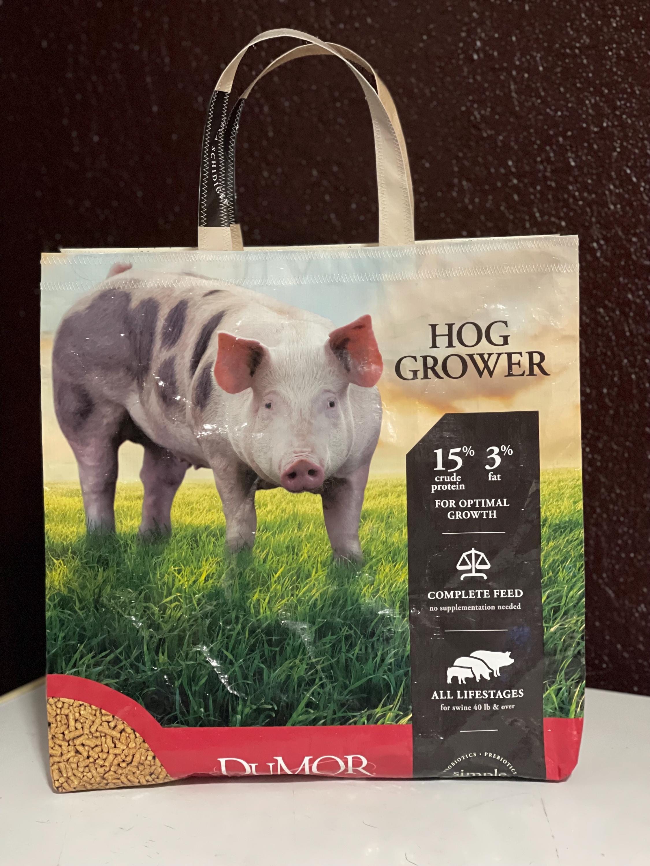 Upcycled Feed Bag Totes Handmade Waterproof Eco Bags From Our Colorado ...