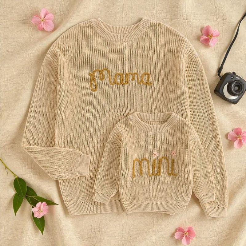 Custom Sweater, Mama Sweatshirt, Baby Sweatshirt, Mommy and Me Outfits ...