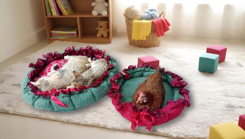 Reversible Pet Bed Sewing Pattern: Cozy DIY Cat or Dog Gift (digital ...
