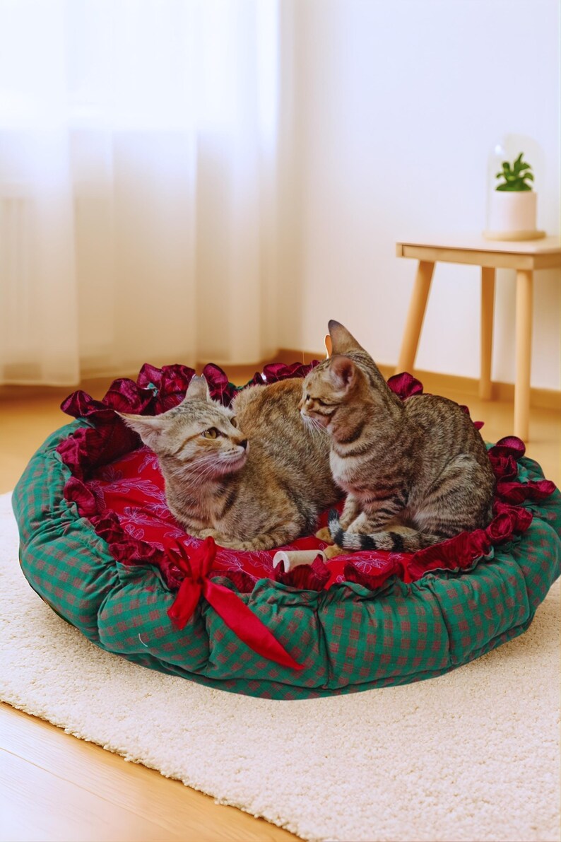 Reversible Pet Bed Sewing Pattern: Cozy DIY Cat or Dog Gift (digital ...