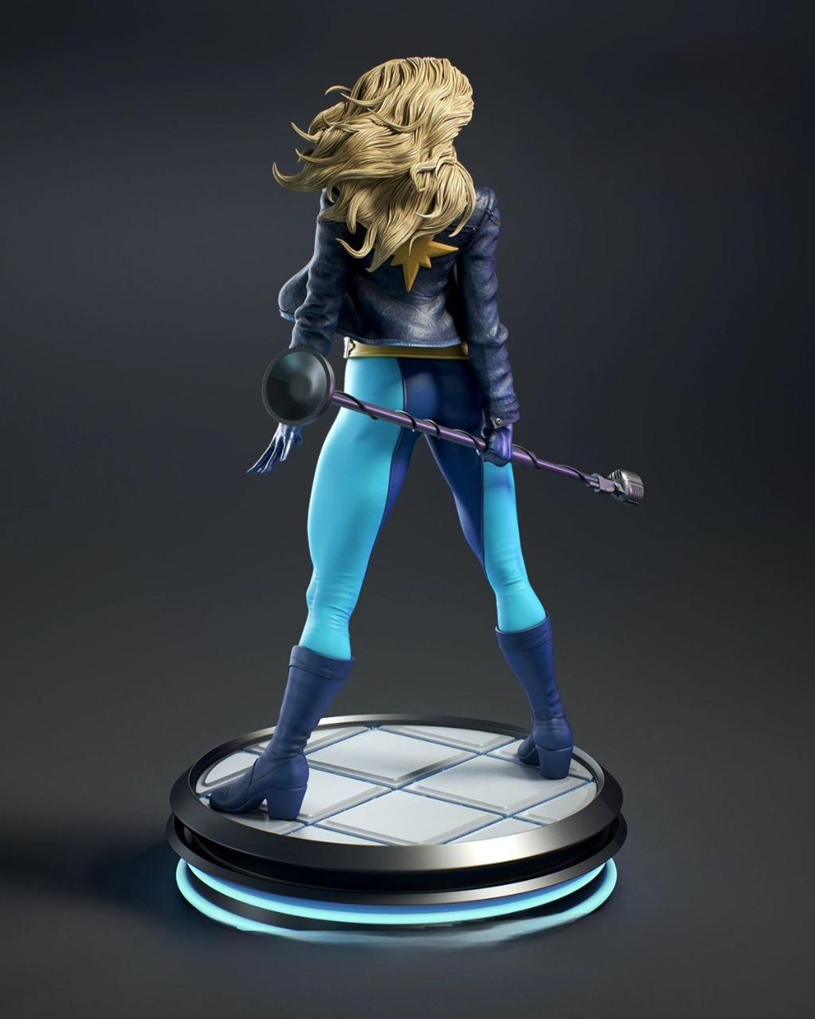 Starlight Commander – 3D Printable Hero STL - Etsy