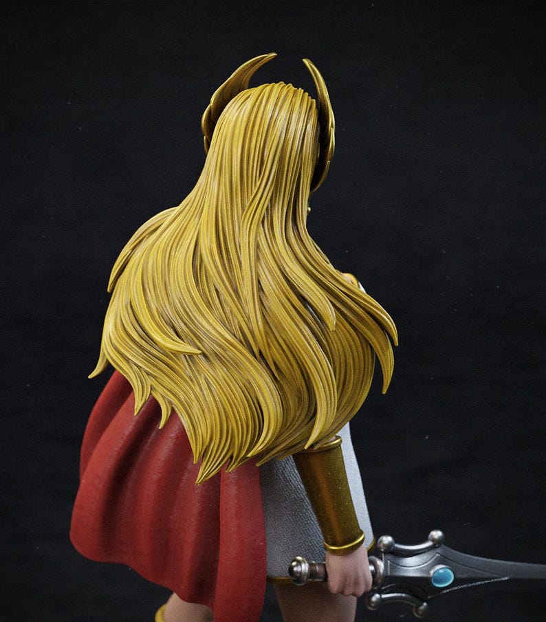 Radiant Valor Princess – Heroic Warrior STL Statue - Etsy