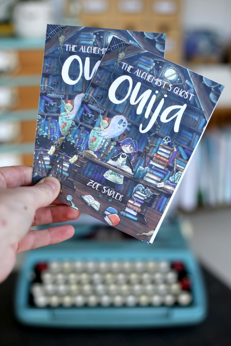Ouija Comic Book Zine, Printable Instant Download, A Ghost Story - Etsy