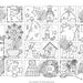 Christmas Advent Calendar A4 Printable Coloring Page - Etsy Canada