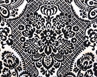 Retro Flock Wallpaper by the Yard 70s Vintage Flock Wallpaper 1970s ...