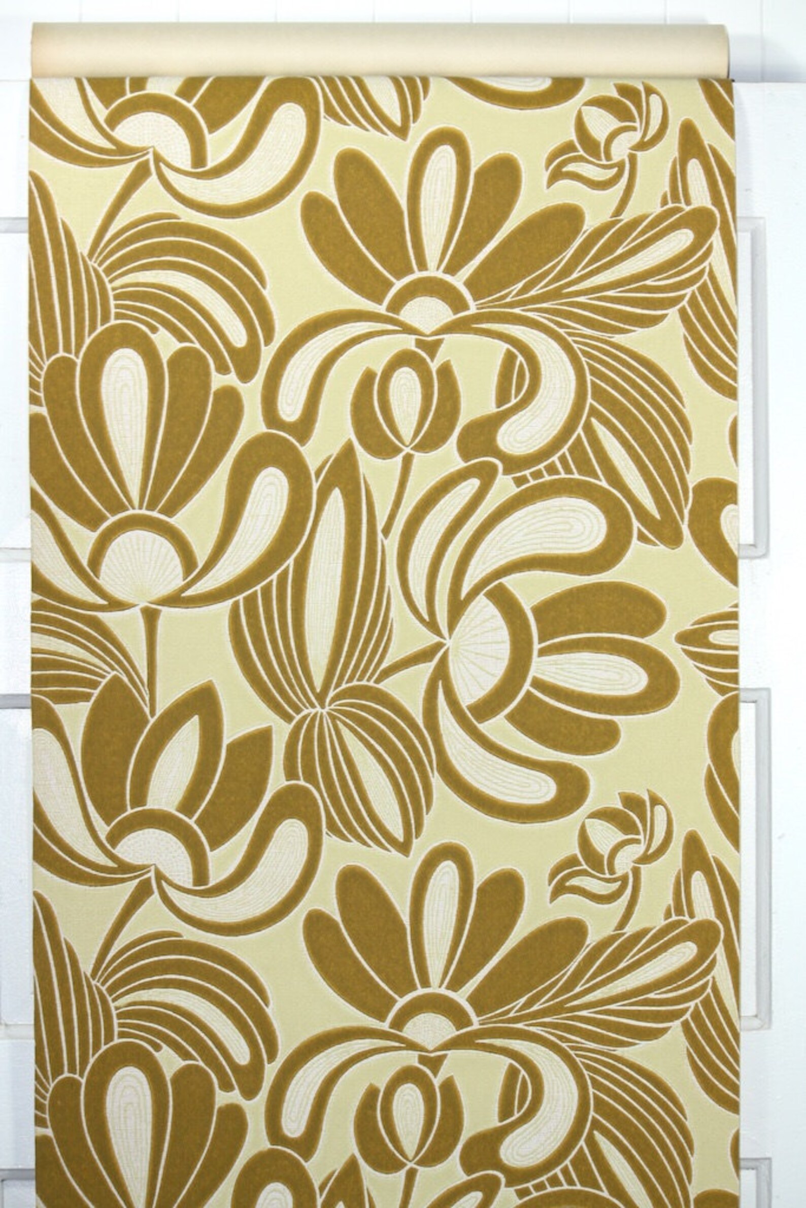 Retro Wallpaper by the Yard 60s Vintage Wallpaper 1960s Mod - Etsy UK