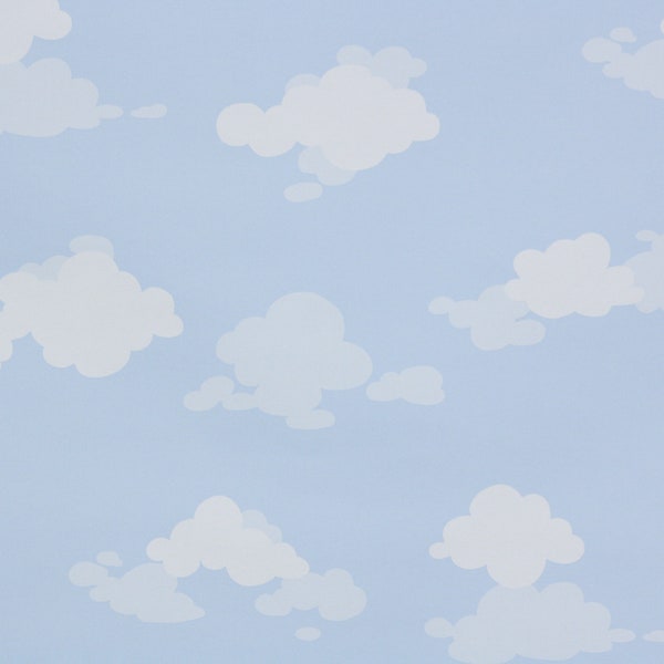 Vintage Clouds Wallpaper - Etsy
