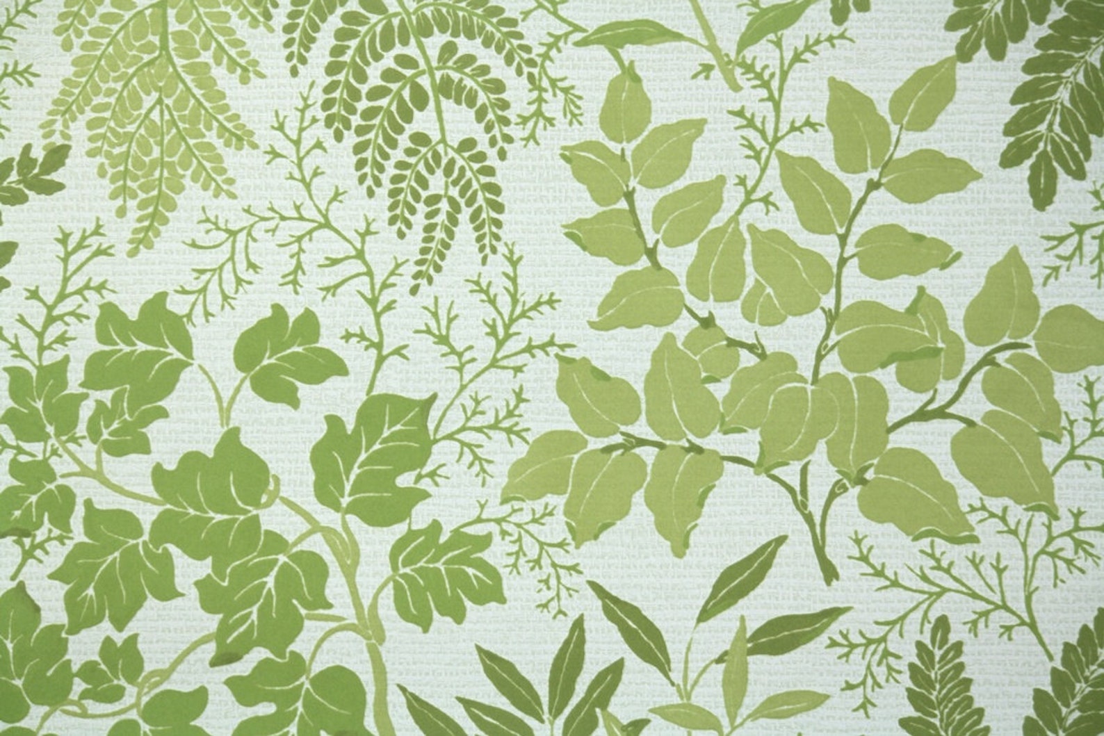 Retro Flock Wallpaper by the Yard 70s Vintage Flock Wallpaper - Etsy