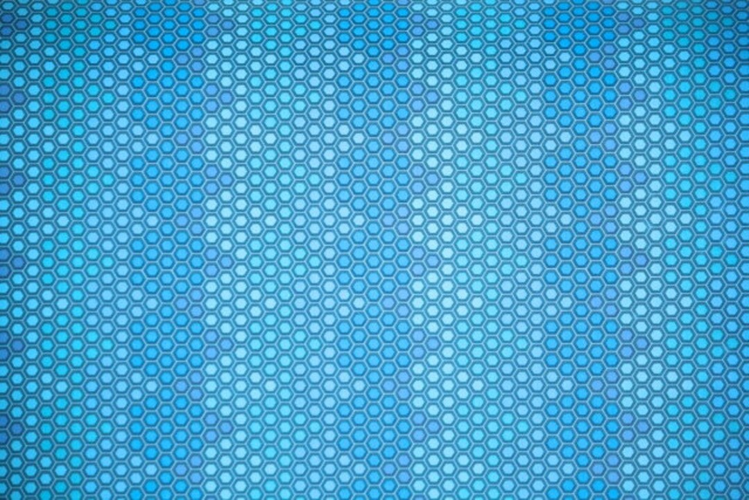 Retro Wallpaper by the Yard 70s Vintage Wallpaper 1970s Blue and Aqua ...