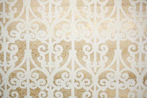 Retro Flock Wallpaper by the Yard 70s Vintage Flock Wallpaper | Etsy