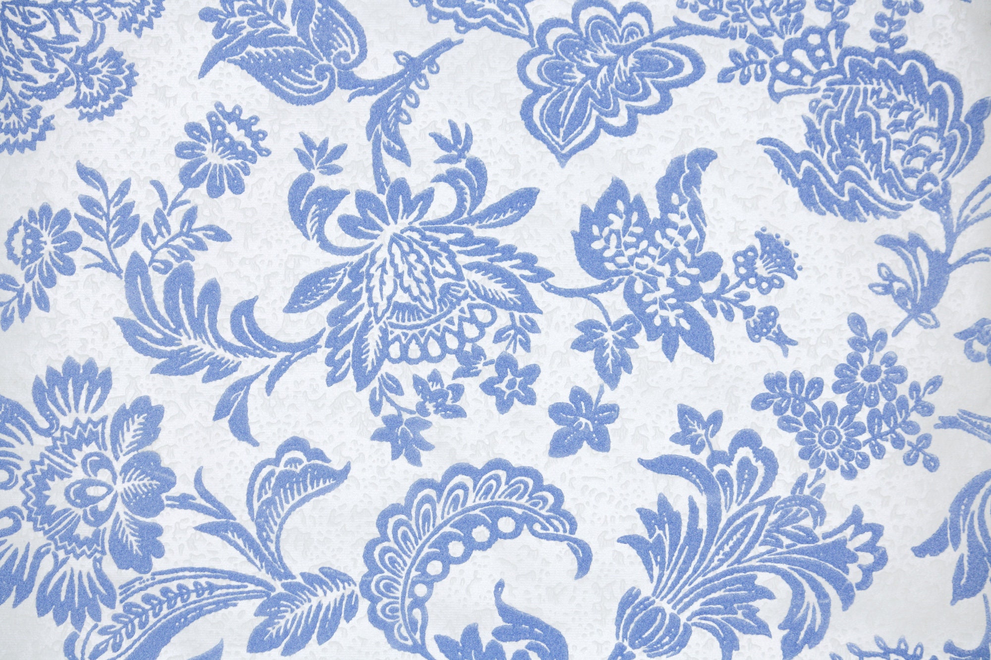 Retro Flock Wallpaper by the Yard 70s Vintage Flock Wallpaper - Etsy